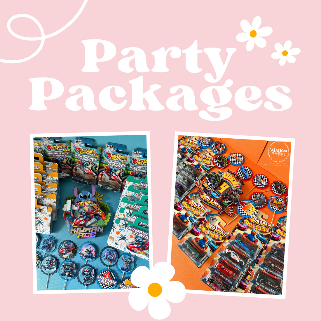 Custom Party Packages – Alathea Design